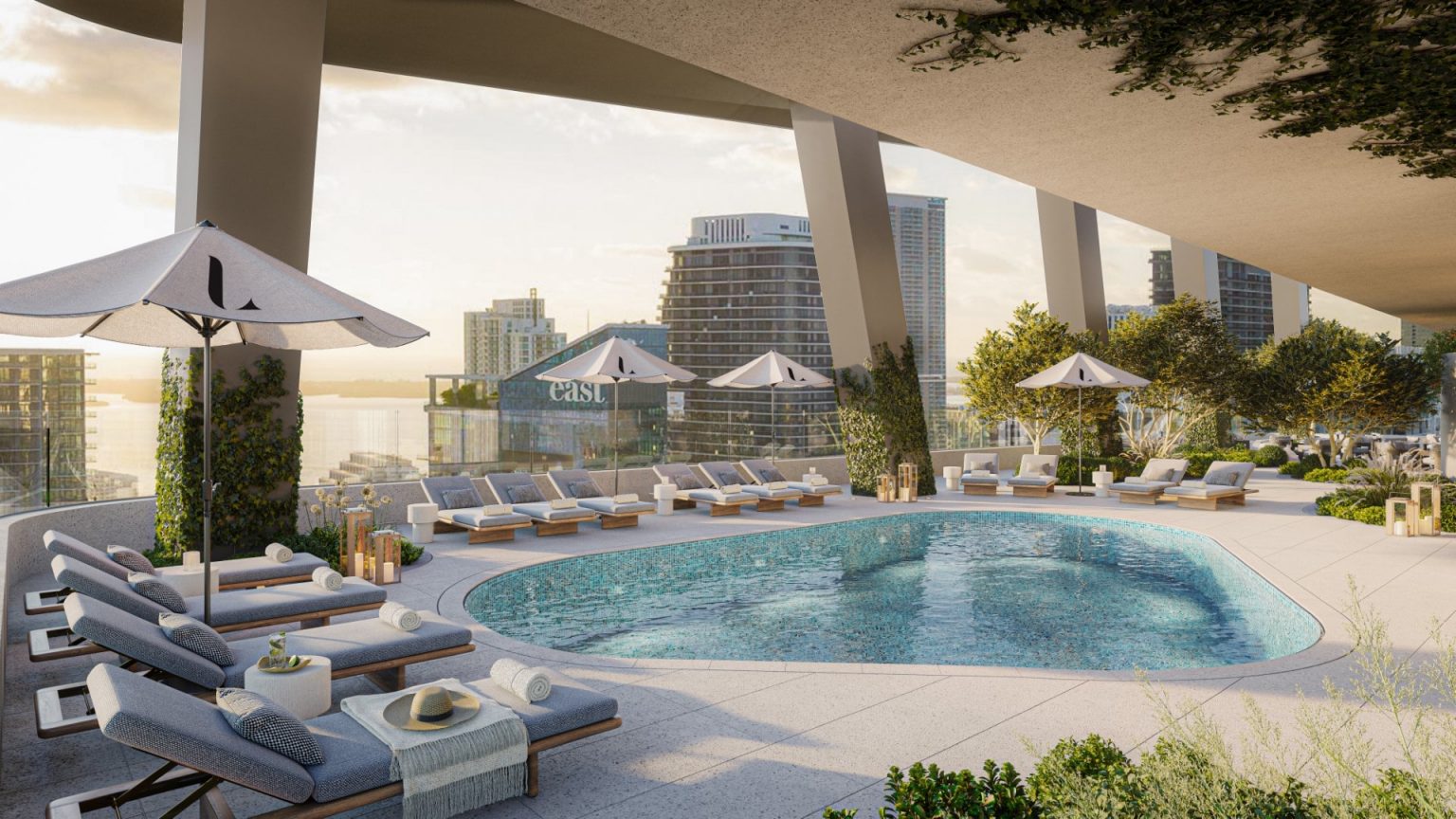 Rooftop Skydeck Design Revealed for Lofty Brickell